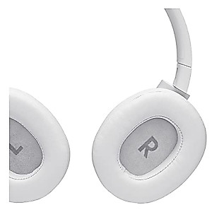 JBL Tune 760NC - Lightweight, Foldable Over-Ear Wireless Headphones with Active Noise Cancellation - White