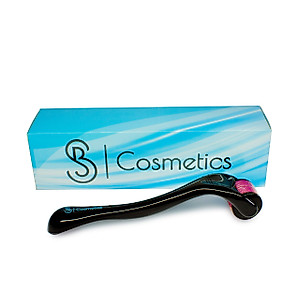 SB Cosmetics- Derma Roller-Best Premium Beard Face Scalp & Body Cosmetic Micro Needle Skin Care Beauty System .25mm 540 Titanium Reusable