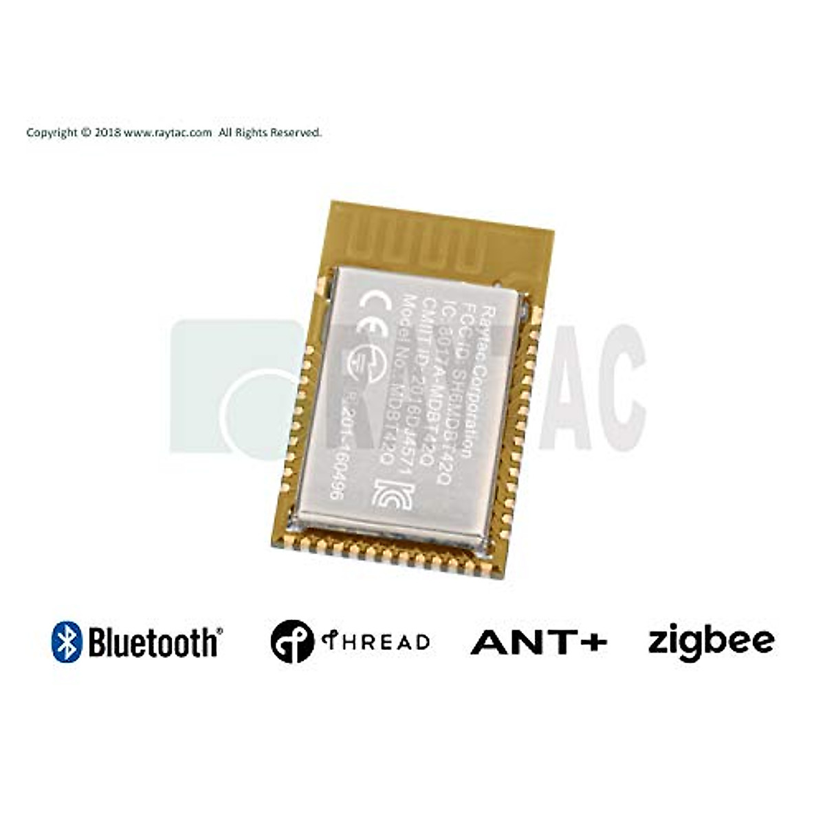 MDBT42Q-P192KL Nordic nRF52811 Module PCB Antenna Bluetooth Zigbee Thread ANT+ BT5.2 BT5.0 FCC IC CE Telec KC RCM SRRC