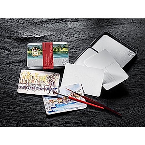 Hahnemühle Postcard Watercolor 230 G/M2, Text. Rough, Metal, Tam 10.5 X 14.8 Cm, 30 fls., Natural White (10650000)