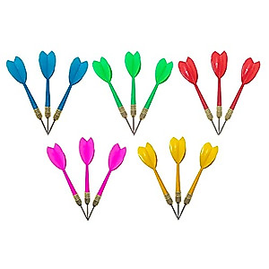 Interbusiness BBstep Steel Tip Dart Colorful Dart 15pcs 6g Assorted Color