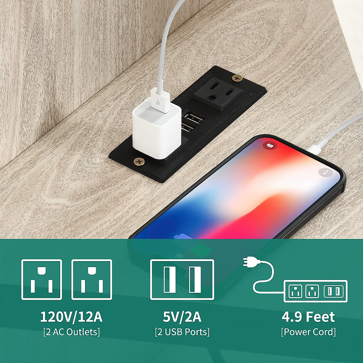 YITAHOME Corner TV Stand for TVs up to 55/50 Inch with Power Outlet, Modern Farmhouse Entertainment Center, Wood TV Media Console with Storage Cabinets Shelves for Living Room, White Oak