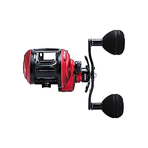 Abu Garcia Revo Toro Rocket LP Reell, Size 60LP Fishing Reel, Right Handle Position, Red