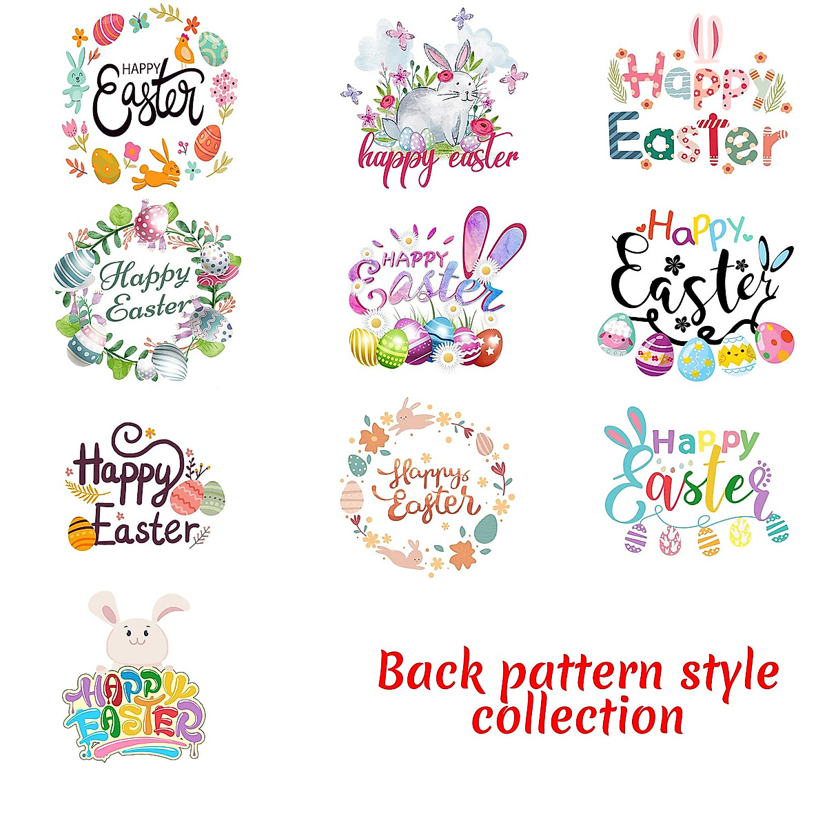 Personalized Easter Basket for Kids Boys Girls with Name Custom Buny Easter Baskets with Handle Eggs Candy Gift Bags Toy Storage Basket-Design 16