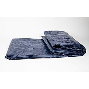 Blue Wave BWC752 Bronze 8-Year 20-ft x 40-ft Rectangular In Ground Pool Winter Cover,Dark Navy Blue