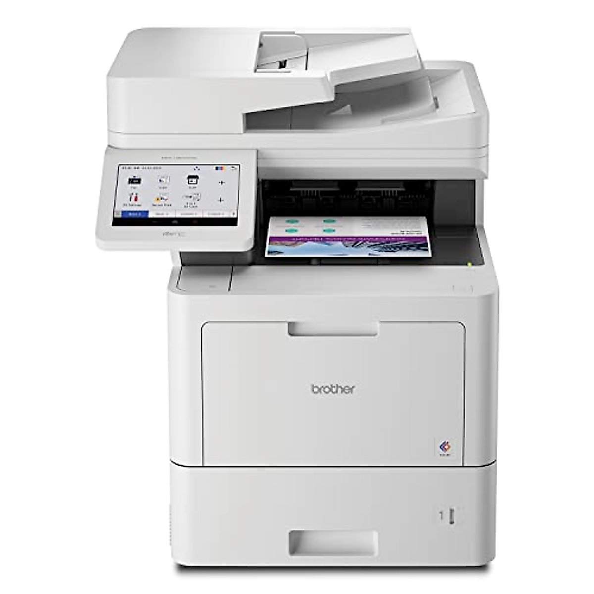 Brother MFC‐L9610CDN Enterprise Color Laser All‐in‐One Printer with Fast Printing, Large Paper Capacity, and Advanced Security Features