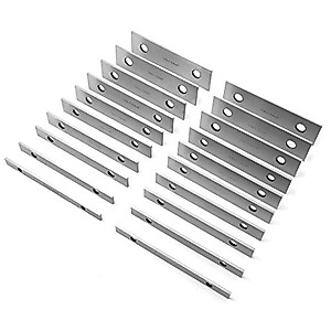 WEN 10380 20-Piece Precision-Ground 1/8-Inch Parallel Sets with Case
