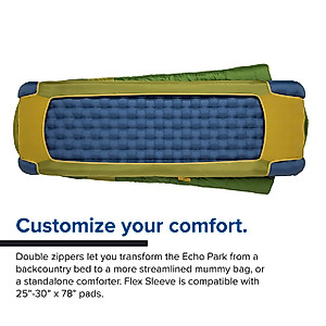 Big Agnes Echo Park (FireLine Max) Sleeping Bag, 0 Degree