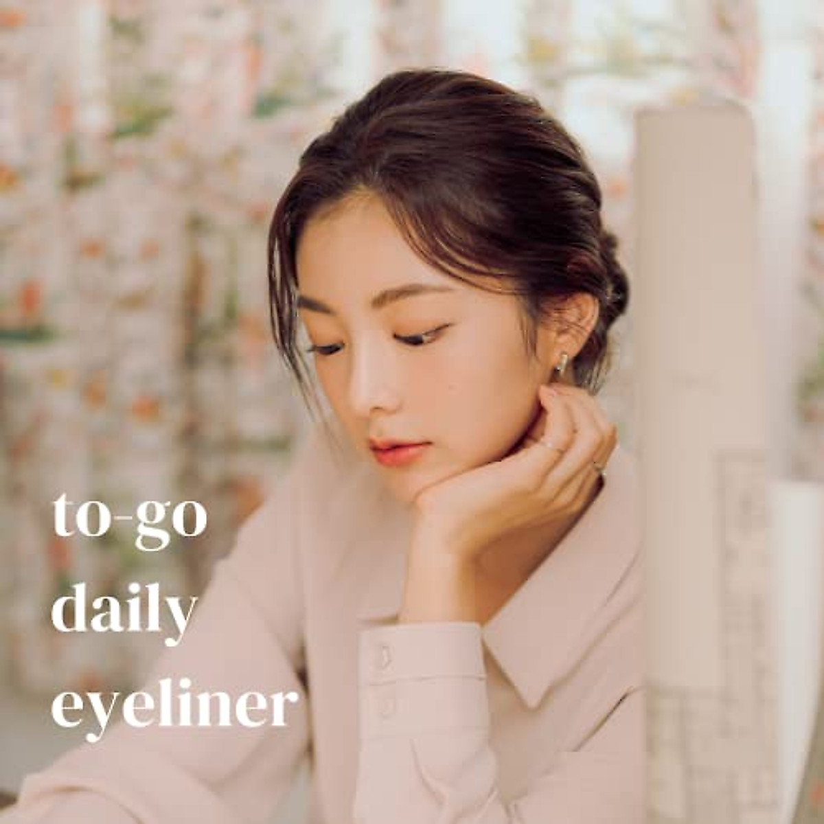 IM UNNY Skinny Fit Slim Eyeliner Pencil (S02. Deep Brown), All Day Waterproof, Ultra-Pigmenetd, Long Lasting Gel Soft Touch For Easy Drawing Vivid Color, 1 Count