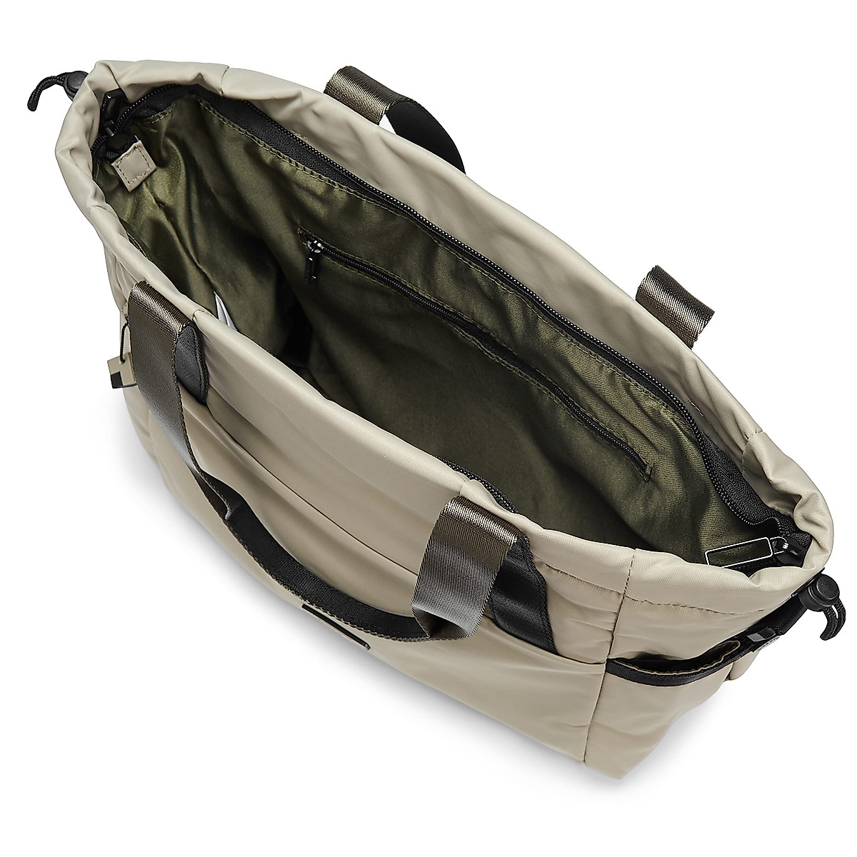 Hedgren Galactic Shoulder Bag/Tote, Galaxy Grey (Comet Beige)