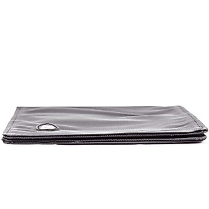 Big Skinny Men's Super Skinny Bi-Fold Slim Wallet, Holds Up to 30 Cards, Black