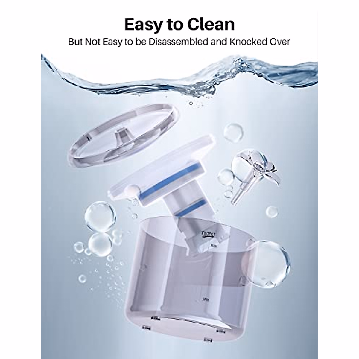 Cat Water Fountain, 88oz/2.6L Ultra Quiet Pump Cat Drinking Waterer with 3 Large Filters 5 Layers Circulating, BPA-Free Automatic Pet Visible Water Level Dog Water Dispenser, Cat Water Bowl