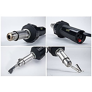 1600W Plastic Hot Air Welding Gun Hand Heat Welder Sodering Air Gun Hot Air Tool LST1600E Lesite New Launching (Speed Welding)