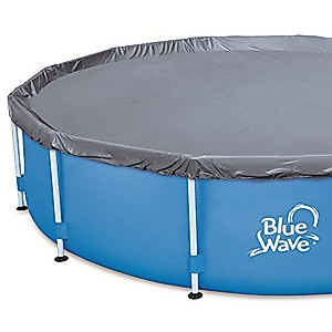 Blue Wave NB19791 18-ft Round 52-in Deep Active Frame Package Above Ground Swimming Pool with Cover