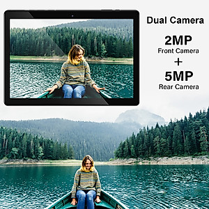 Relndoo Android Tablet 10 inch, Android 11 Tablet 2GB RAM 32GB ROM 512GB Expand, Tablet Android with 8000mAh Battery, WiFi, GPS, Bluetooth, Dual Camera, GMS Certified