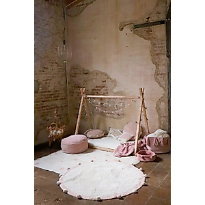 Lorena Canals USA Washable Rug Bubbly Natural - Vintage Nude, 4'