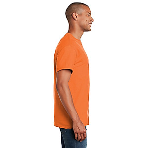Gildan Men's G2000 Ultra Cotton Adult T-shirt, Safety Orange, Large