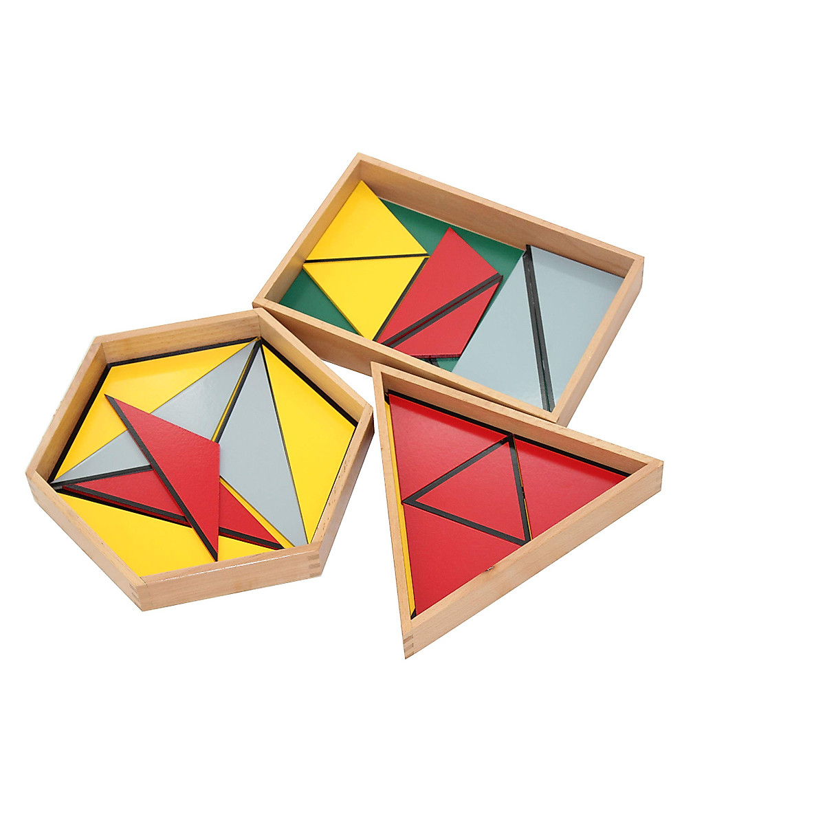 Adena Montessori Constructive Triangles with 3 Boxes