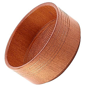 Akozon Shaving Mug, shaving bowl, Wooden Shaving Soap Bowl Cup Mug beard soap assembly proraso Man Shaver Razor Cleansing Foam Round owl Tool For