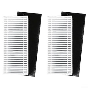 5 Pcs Filter Replacement For IHome Nova S1 Pro, IHRVS1PRO-3BLK, IHRVS1-3BLKS, IHRV9-BLKS Sweeper Accessories Filter, Robotic Vacuum Cleaner Parts