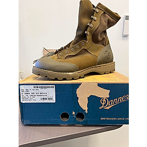 Danner Men's USMC Rat 8-Inch Gore-TEX� Mojave Nubuck Leather 10.5 W Brown