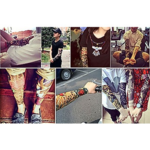 CMEY Cooling Arm Sleeves Cow Print UV Protection Hands Arm Cover Long Arm Sleeve Glove