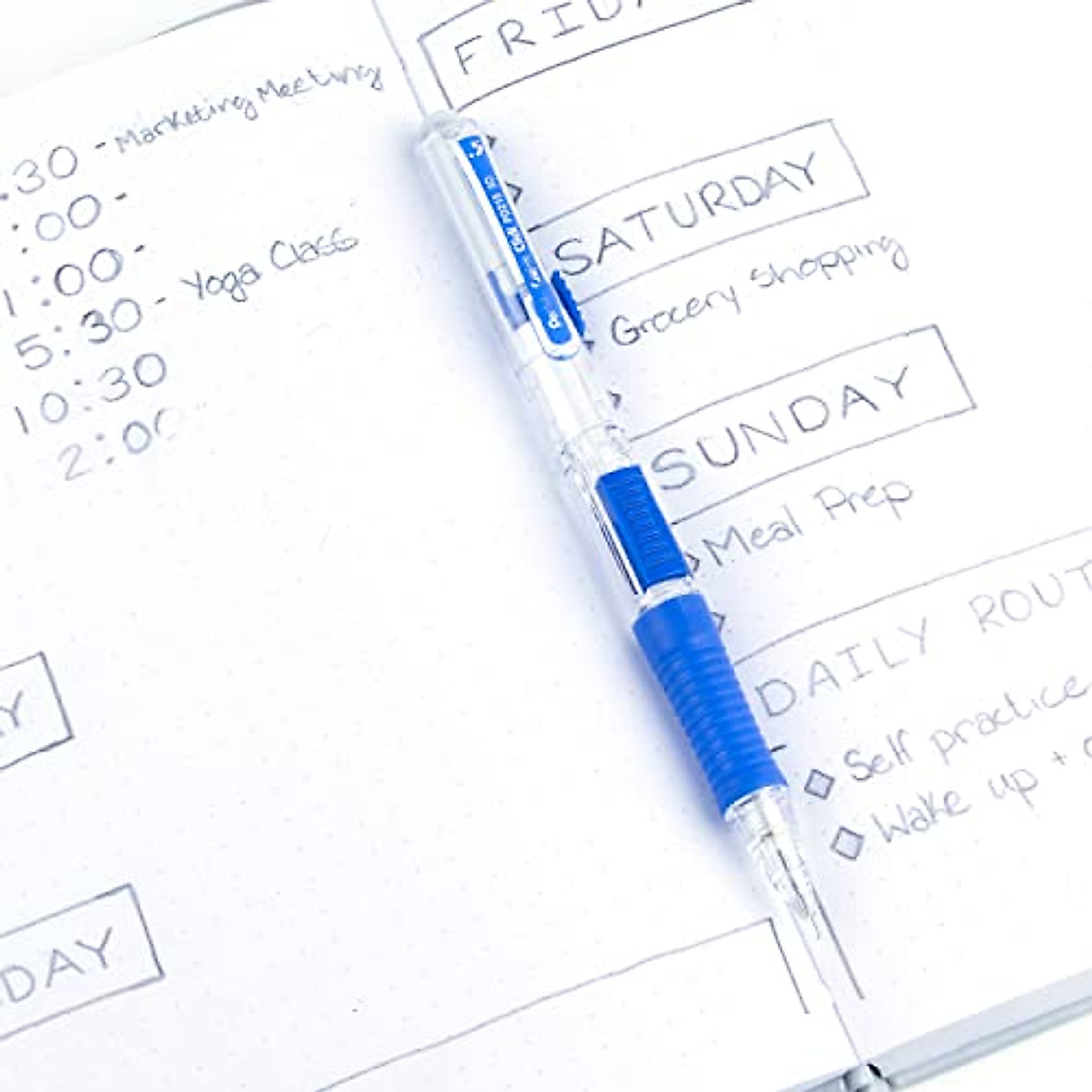 Pentel QUICK CLICK Mechanical Pencil (0.5mm), Blue Barrel, Box of 12 Pencils (PD215C)