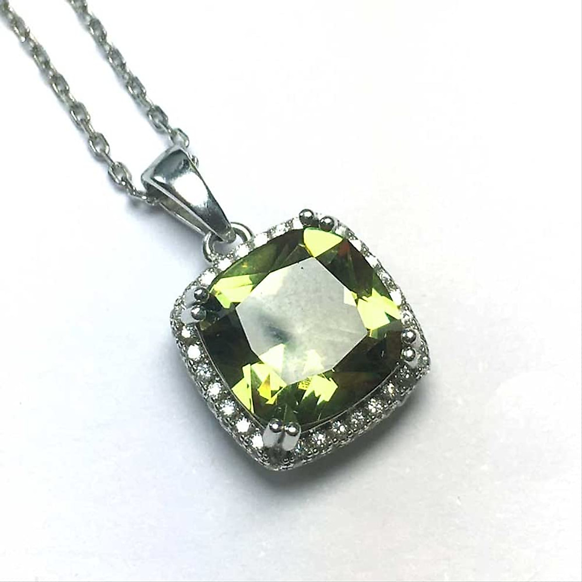 ZHUDJ Zultanite Pendant Sterling 925 Silver Sultanite Color Change Fine Jewelry Women Party Wedding