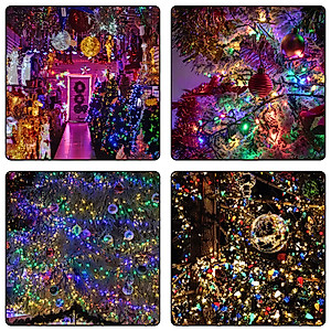 haraqi 25 Pack 5W 120 Volt E12 Socket C7 Multicolor Christmas Replacement Bulbs, C7 Outdoor Indoor String Light Replacement Bulbs