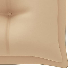imasay Garden Bench Cushion Beige 78.7"x19.7"x 2.8" Fabric