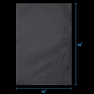 Awpeye Clear Basket Bags, 25 Pack Large Cellophane Wrap for Baskets and Gifts, 12x18 Inches Cellophane Bags, 2 Mil Thick