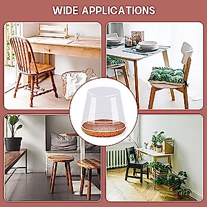 2023 New Chair Leg Floor Protectors 16Pcs- Silicone Chair Leg Protectors for Hardwood Floors - Chair Leg Caps Protectors - Furniture Leg Feet Protection Cover - Felt Furniture Pads Silicone Caps - M