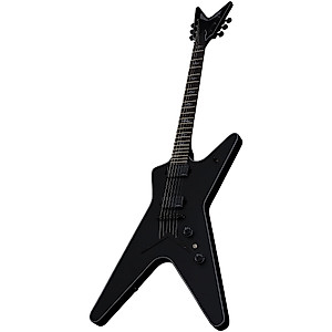 Armadillo Dean ML Select Fluence Electric Guitar, Black Satin