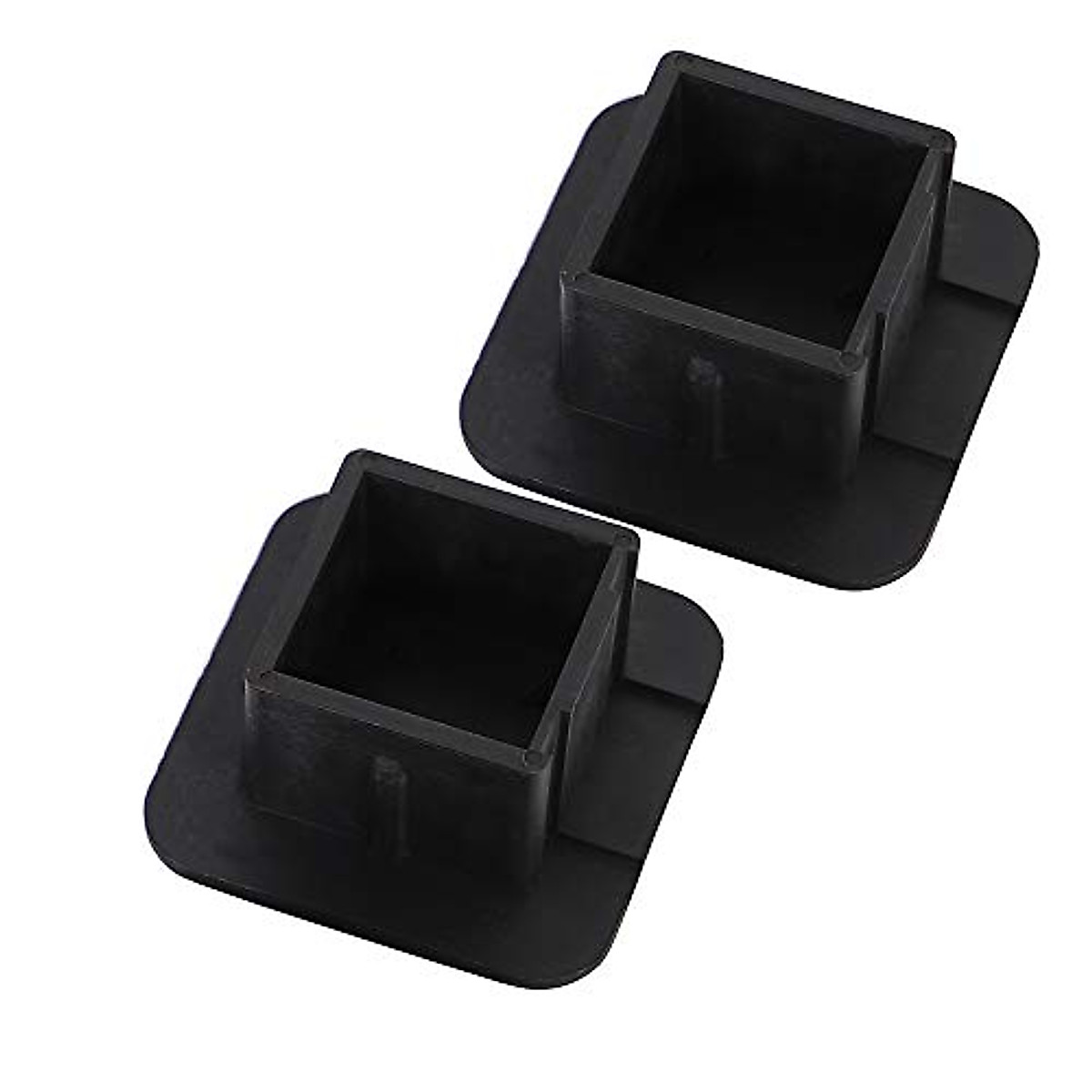 XSTRAP STANDARD 2PCS Trailer Hitch Cover 2 inches Black Receiver Tube Trailer Hitch Plug