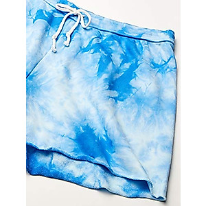 Betsey Johnson Women's Raw Edge Short, Azul, XL