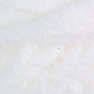 Bernat Baby Blanket Yarn, 3.5oz, Super Bulky 6 Gauge - White - Single Ball Machine Wash & Dry