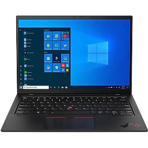 Lenovo ThinkPad X1 Carbon Gen 9, Black, 14" WUXGA, Intel Core i7-1185G7, 16GB, 512GB SSD, Windows 10 Pro
