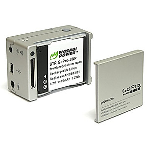 Wasabi Power Battery for GoPro HD HERO2, GoPro Original HD HERO and GoPro AHDBT-001, AHDBT-002