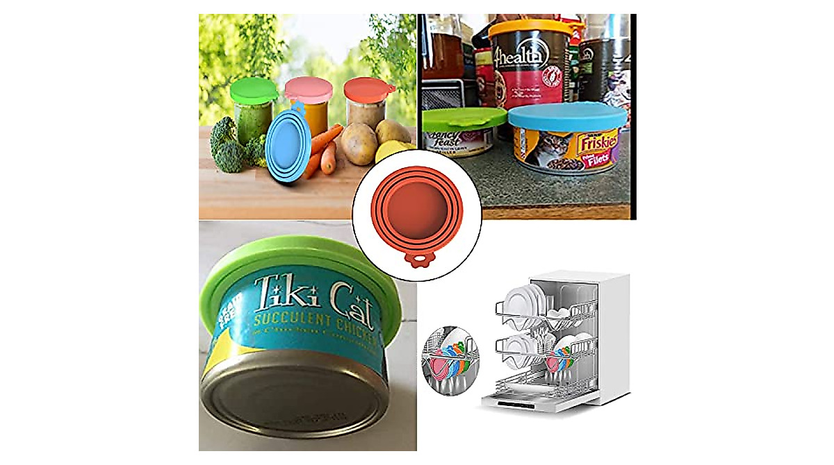 Food Can Lids for Pets - Keep Dog & Cat Food Fresh Easily