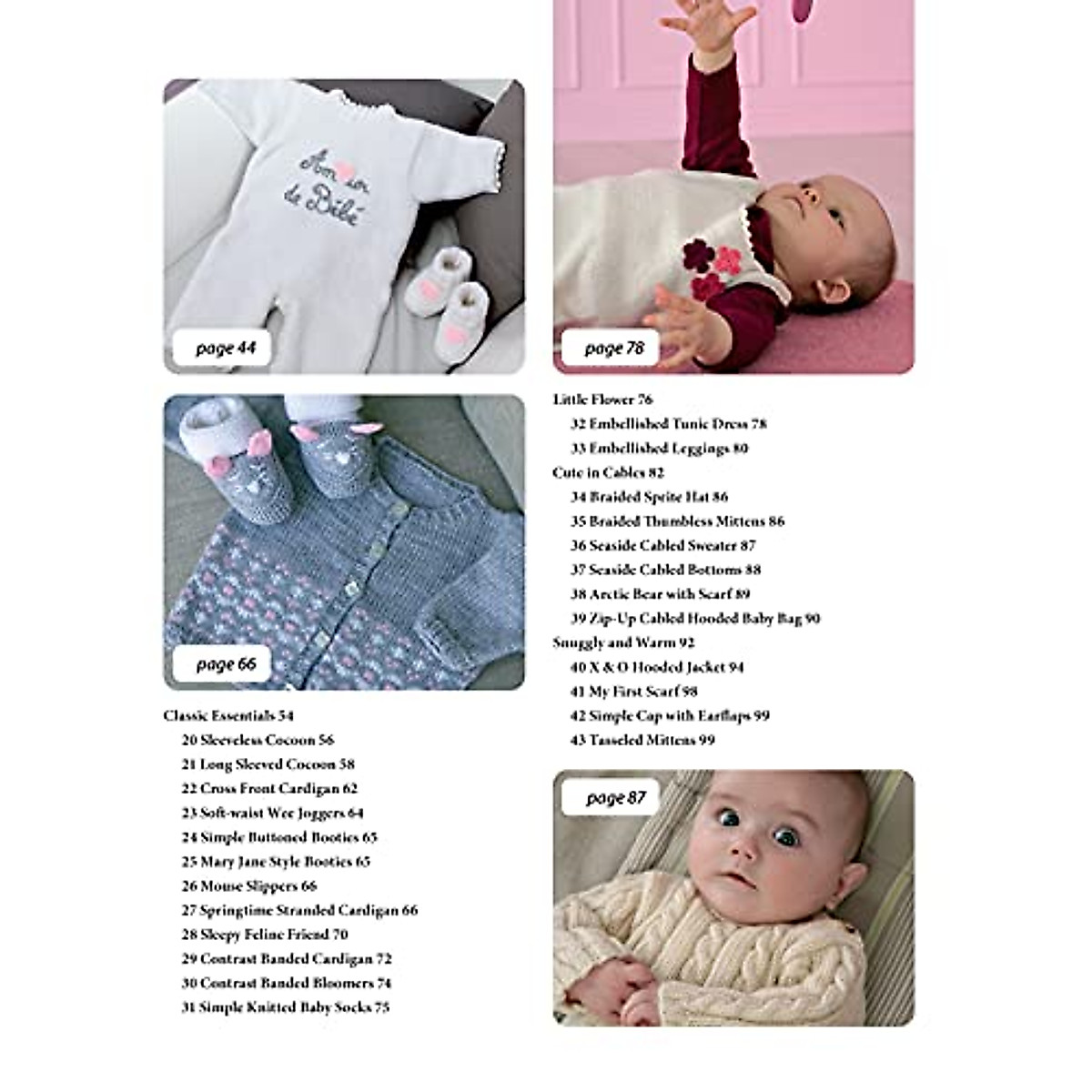Big Book of Baby Knits: 80+ Garment and Accessory Patterns (Landauer) Knitting Projects from Beginner to Advanced for Clothing, Hats, Booties, Cardigans, Blankets, Toys, and More, Newborn to 24 Months