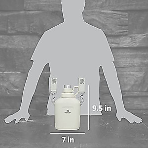 Stanley Legendary Classic Canteen Water Bottle - 1.1 QT - Stainless Steel Canteen with Strap and Leakproof Lid - Dishwasher Safe and BPA-Free