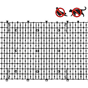 One Sight Scat Mat for Cats with Spikes, 78x11 inches, Cat Repellent Outdoor, Cat Deterrent Indoor, Dog Digging Deterrent for Garden and Fence, Cats Stopper Network