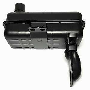 POWER PRODUCTS New Muffler and Gasket Fits Yanmar L100 & Chinese 186F 10HP Diesel Engine