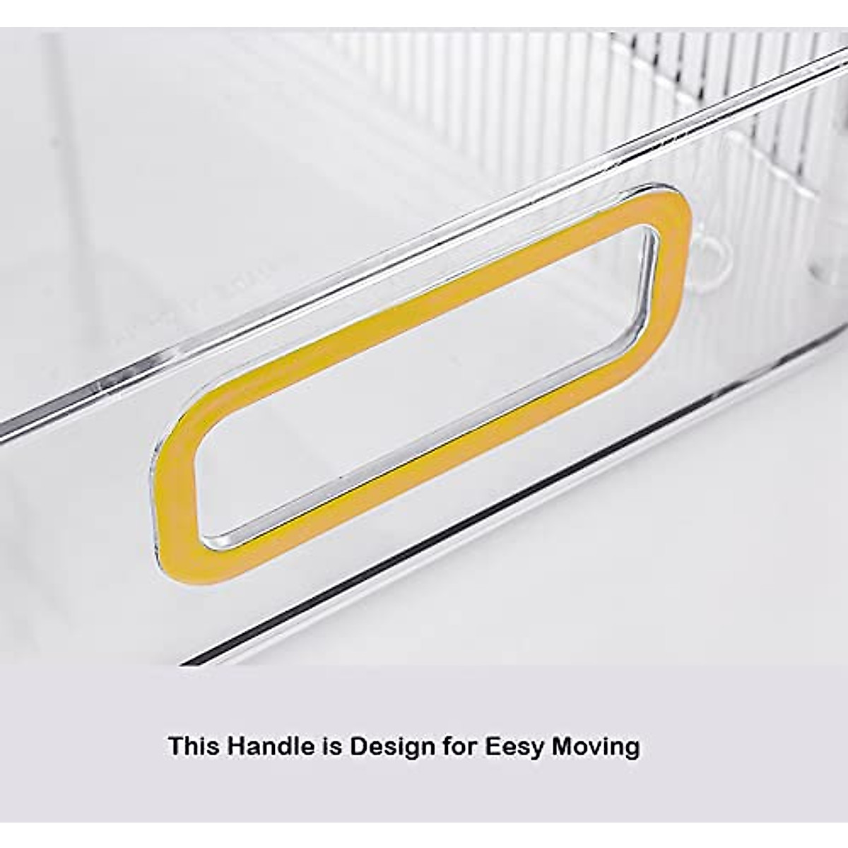 ICCGBHGO Bathroom Organizer Countertop, Bathroom Vanity Dresser Counter Shelf Storage, Clear Lotion Makeup Organizer Tray, Spice Under Sink Organizer Cabinet Rank for Bathroom Kitchen 2Tier