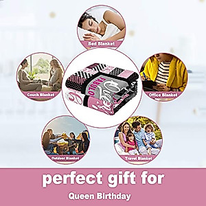 Atokker Birthday Gifts for Women, Birthday Gifts for Women Friendship, Women Birthday Gift Ideas, Happy Birthday Gifts for Women, Gifts for Women Who Have Everything Throw Blanket 60"x50"