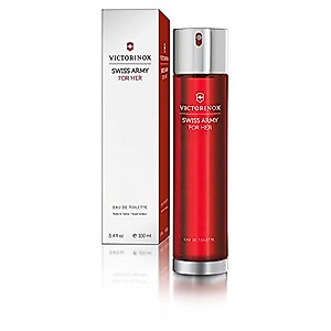 Victorinox Swiss Army For Her Eau de Toilette Spray 3.4 Ounce
