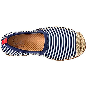 Sea Star Beachwear Beachcomber Espadrille Water Shoe (Toddler/Little Kid/Big Kid) Navy/White Microstripe 1 Little Kid M