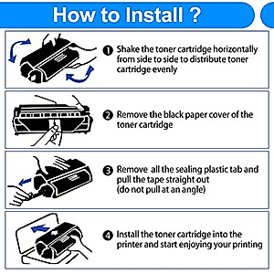 SuperInk 1 Pack Compatible Black Toner Cartridge Replacement for Samsung ML2850 ML-2850B High Yield use in ML-2850D ML-2850DR ML-2851ND ML-2851NDL ML-2851NDR Laser Printer
