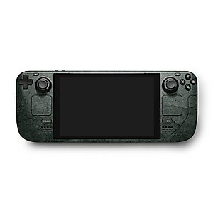 MightySkins Skin Compatible with Valve Steam Deck - Green Stone | Protective, Durable, and Unique Vinyl Decal wrap Cover | Easy to Apply, Remove, and Change Styles | Made in The USA