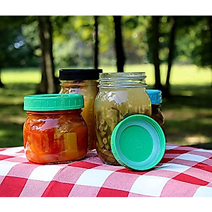 Cornucopia Silicone Seal Rings for Plastic Mason Jar Lids (Regular Mouth, 48-Pack)